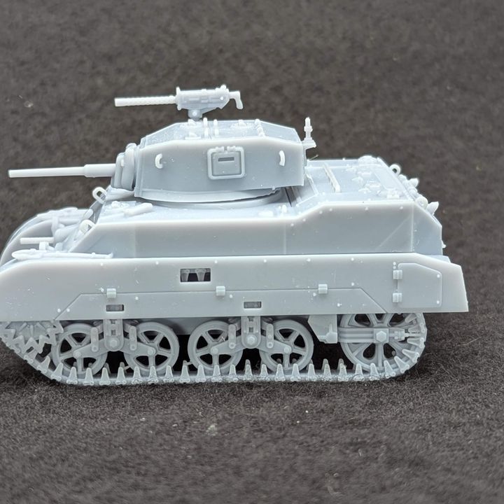 3D Printable STL PACK - 18 US Tanks + Stowage of WW2 (scale 1:56 ...