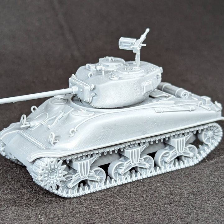 3D Printable STL PACK - 18 US Tanks + Stowage of WW2 (scale 1:56 ...