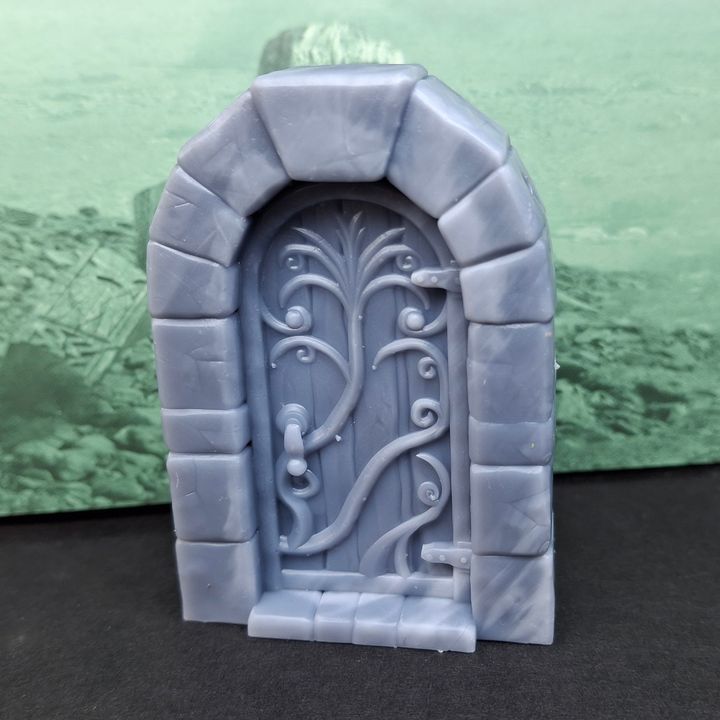 3D Printable Fantasy Doors and Frames by Voy Forges