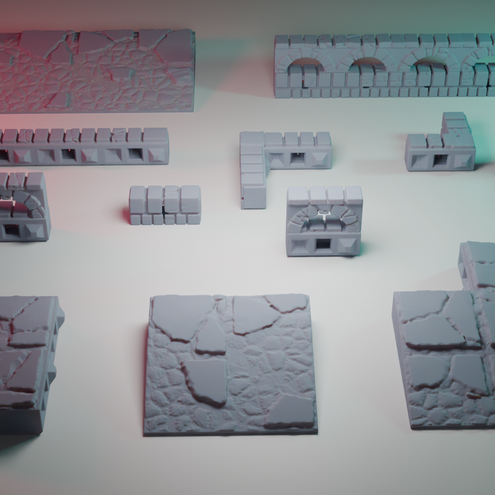 3D Printable The Universal Dungeon - Military Time by HexCellar