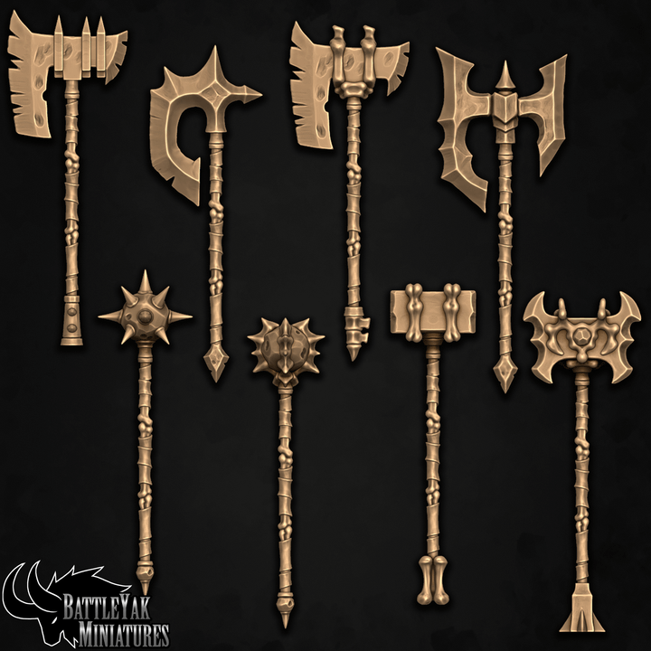 3D Printable Mordred Warghoul A by Battle Yak Miniatures