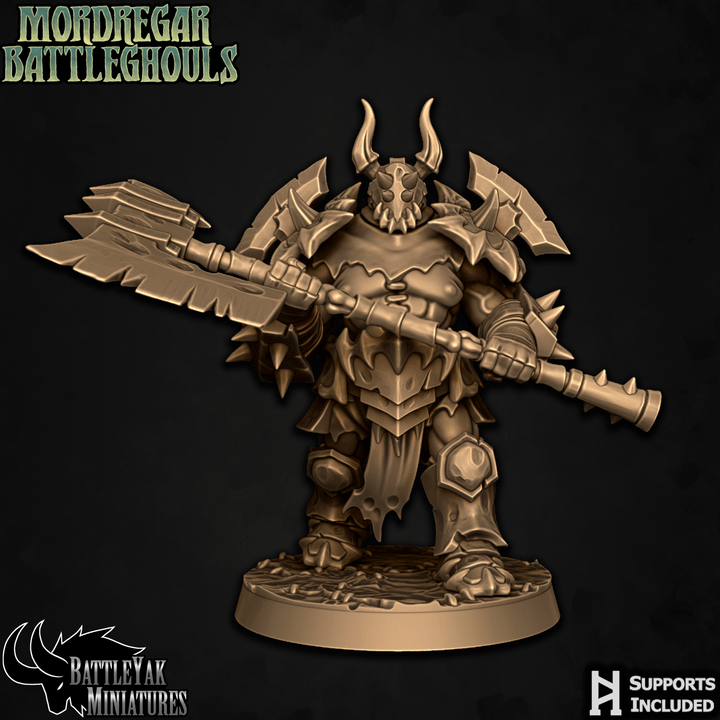 3D Printable Mordred Warghoul E by Battle Yak Miniatures