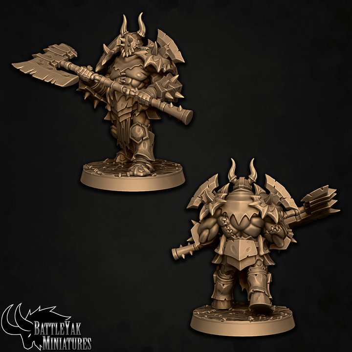 3D Printable Mordred Warghoul E by Battle Yak Miniatures