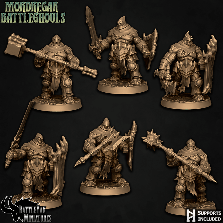 3D Printable Mordred Warghouls Pack by Battle Yak Miniatures