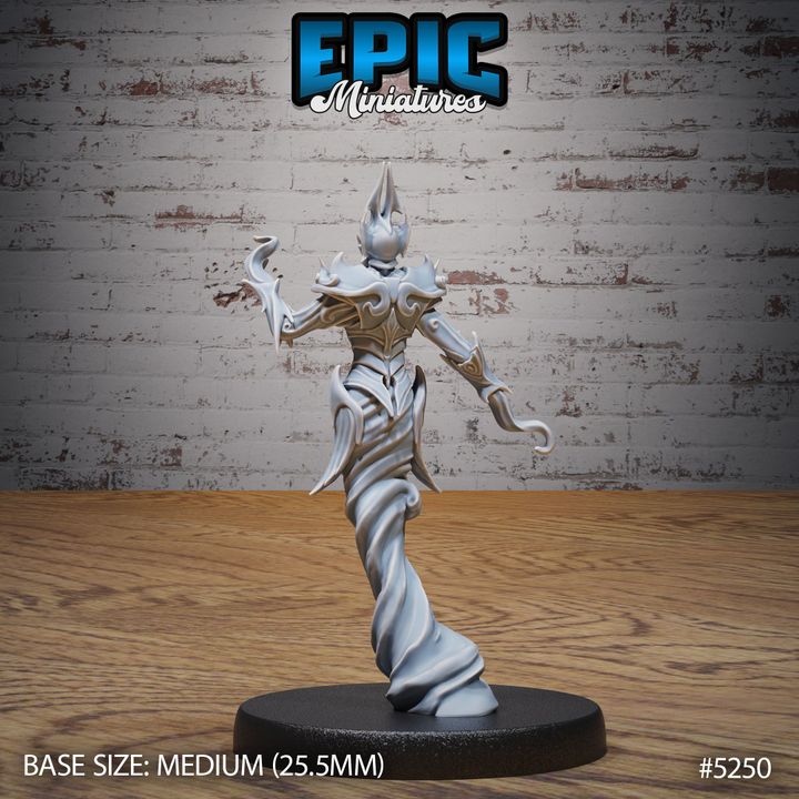 3D Printable Myrmidon Air / Elemental Archon / Humanoid Creature ...