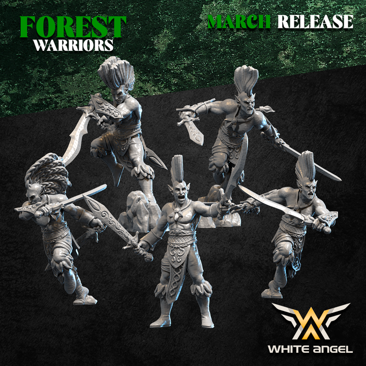 3D Printable FOREST DANCER - FOREST WARRIORS (MARCH 2025 RELEASE ...