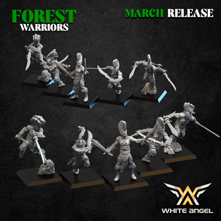 3D Printable FOREST DANCER - FOREST WARRIORS (MARCH 2025 RELEASE ...