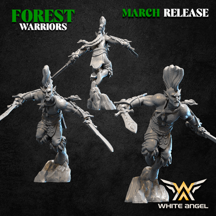 3D Printable FOREST DANCER - FOREST WARRIORS (MARCH 2025 RELEASE ...