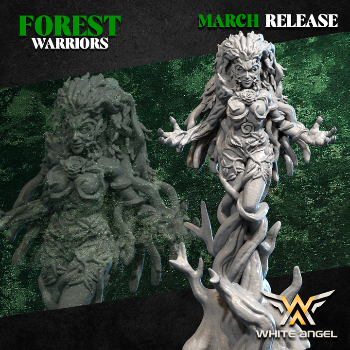3D Printable QUEEN OF THE NATURE - FOREST WARRIORS (MARCH 2025 RELEASE ...
