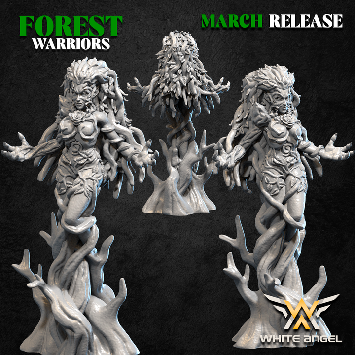 3D Printable QUEEN OF THE NATURE - FOREST WARRIORS (MARCH 2025 RELEASE ...