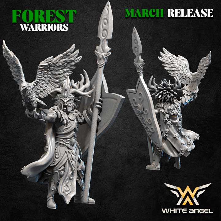 3D Printable LORD OF THE FOREST - FOREST WARRIORS (MARCH 2025 RELEASE ...