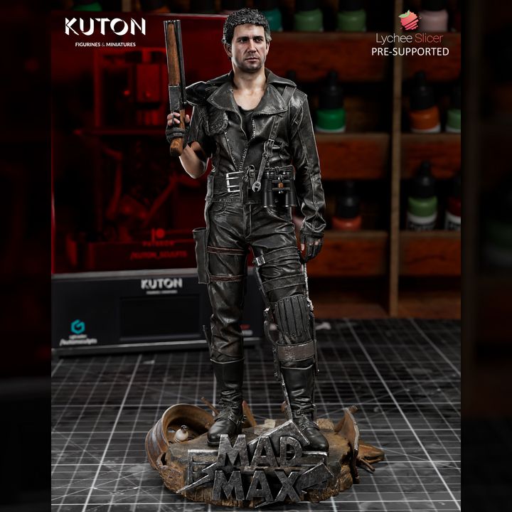 3D Printable Max by KUTON SCULPTS