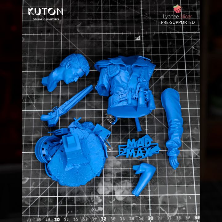 3D Printable Max by KUTON SCULPTS