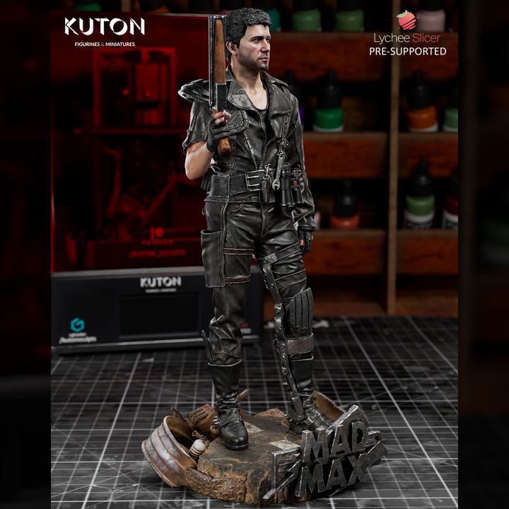 3D Printable Max by KUTON SCULPTS