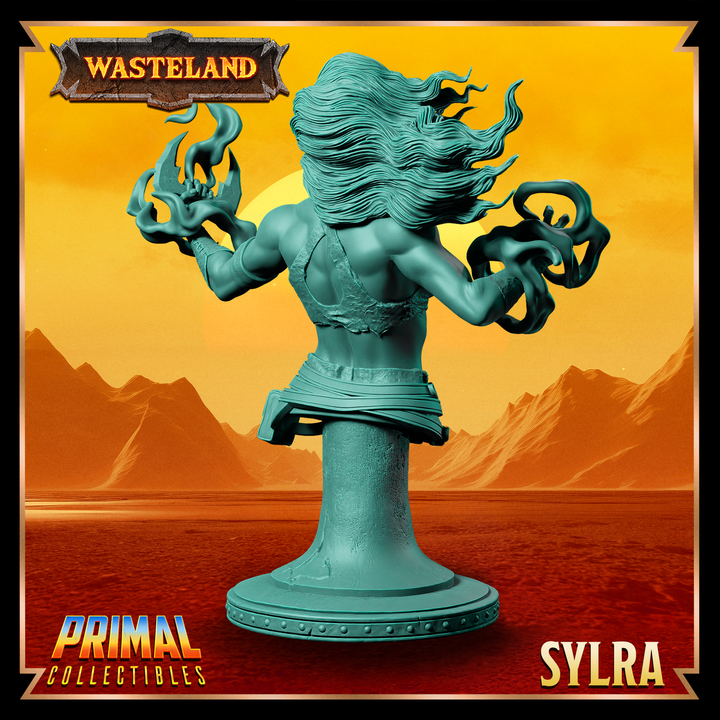 3D Printable Witch - Syldra - Bust - February 2025 - Wasteland by ...