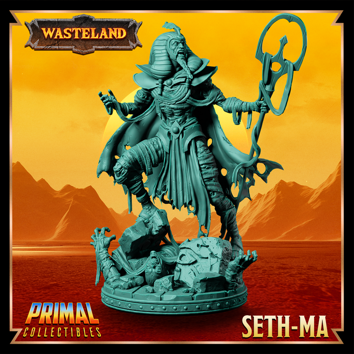 3D Printable Sorcerer King - Seth Ma - February 2025 - Wasteland by ...