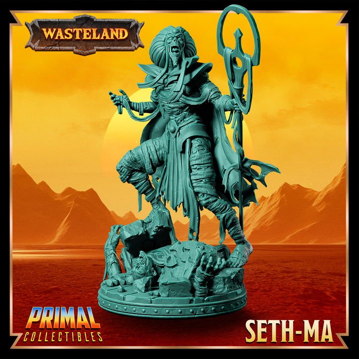 3D Printable Sorcerer King - Seth Ma - February 2025 - Wasteland by ...
