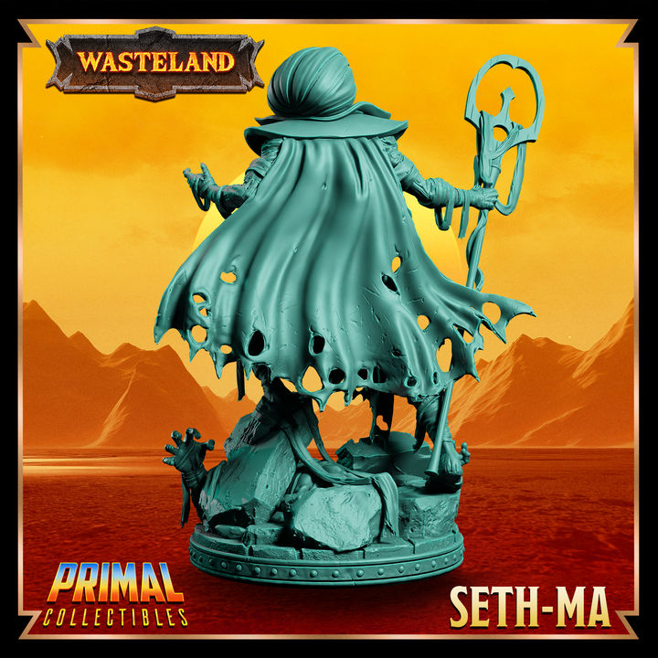 3D Printable Sorcerer King - Seth Ma - February 2025 - Wasteland by ...