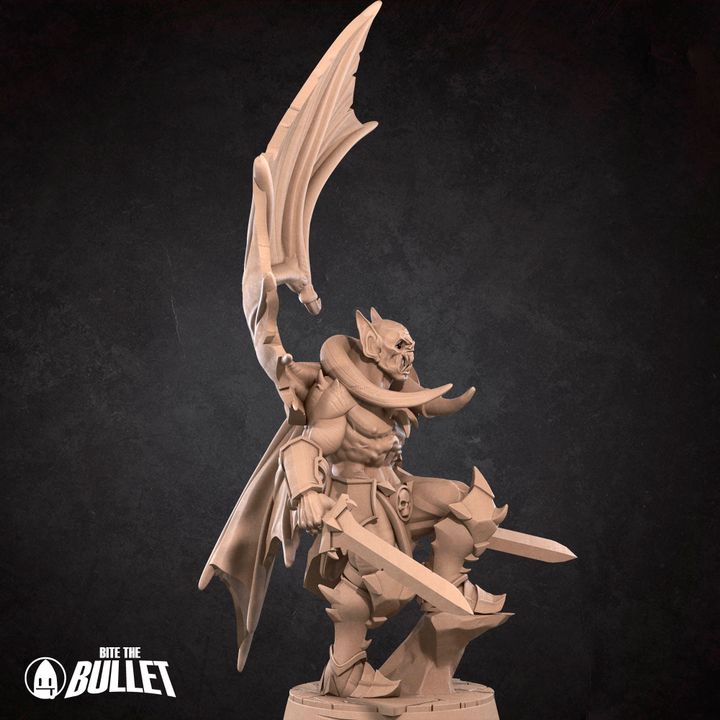 3D Printable Vampire Fighter by Bite the Bullet