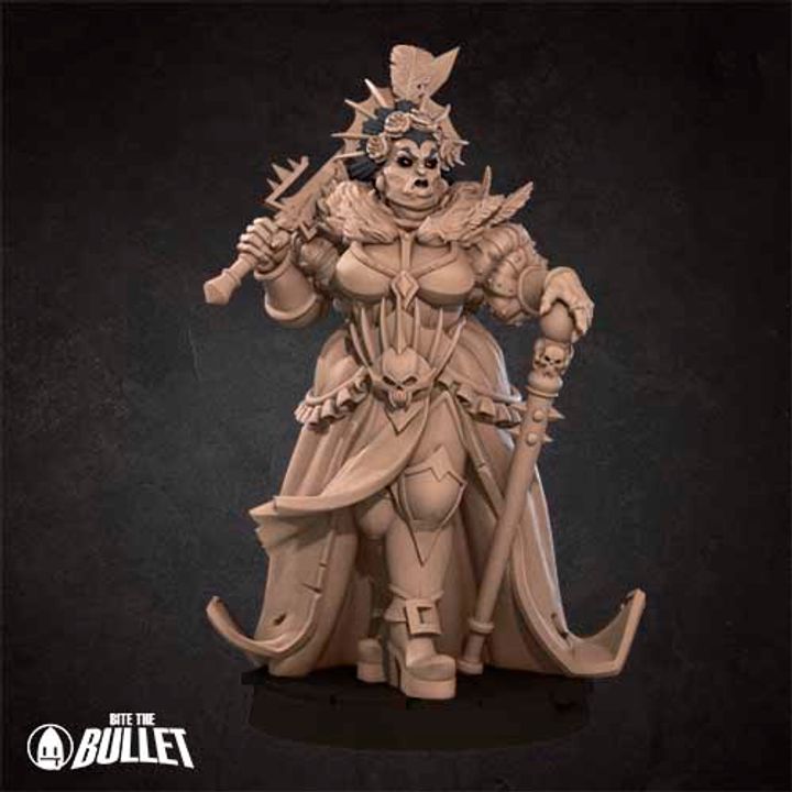 3D Printable Vampire Countess by Bite the Bullet