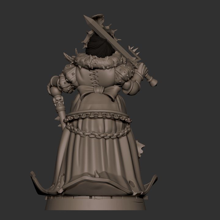 3D Printable Vampire Countess by Bite the Bullet