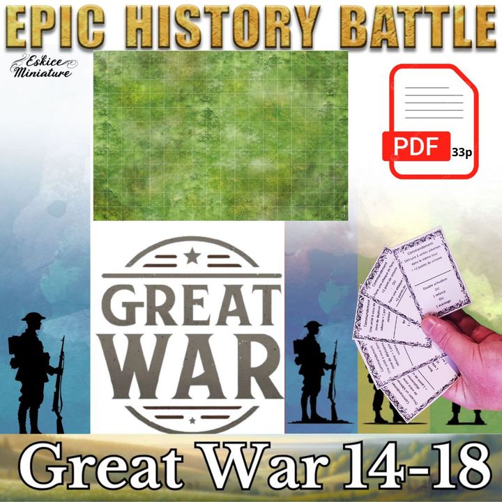 3D Printable The Great War WW1 Rules Expansion - Epic History Battle by ...