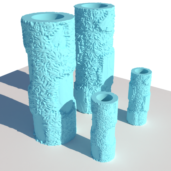 3D Printable Texture Roller - Grassy Path A by Terrain Trove