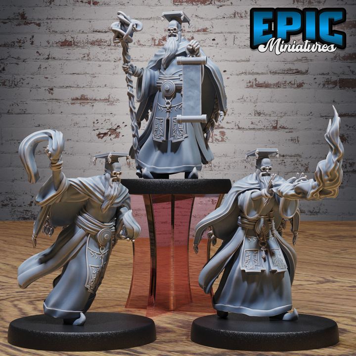 3D Printable Adventurer Guild Set / Noble & Royal NPC Collection ...