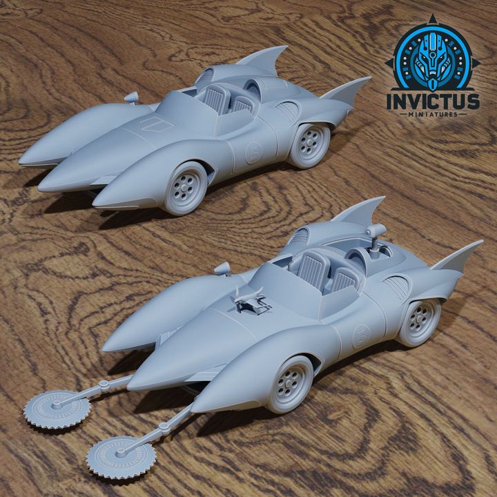 3D Printable Robot Racing Set / Transforming Vehicle Collection / Mech ...