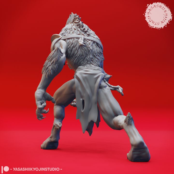 3D Printable Quaggoth Warchief - Tabletop Miniature (Pre-Supported) by ...