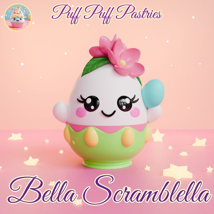 3D Printable Easter Kawaii March 2025 Tribe Release Chibi by Puff Puff ...