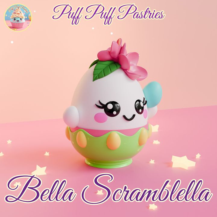 3D Printable Easter Kawaii March 2025 Tribe Release Chibi by Puff Puff ...