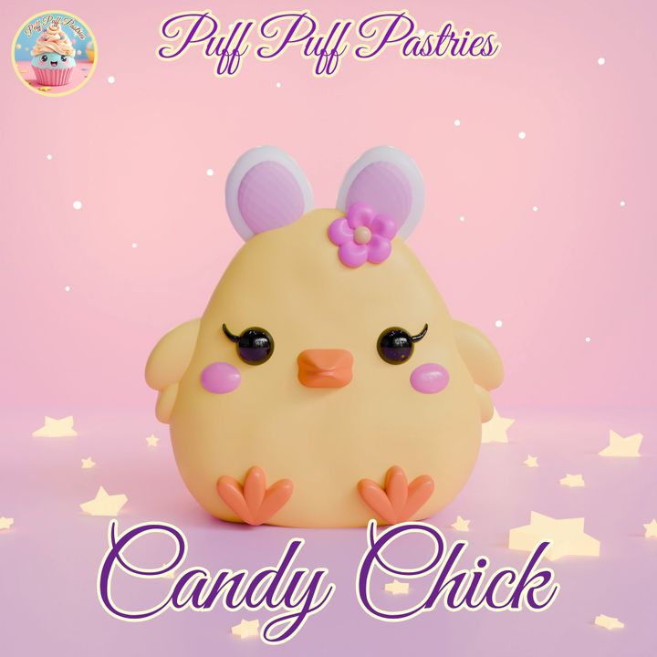 3D Printable Easter Kawaii March 2025 Tribe Release Chibi by Puff Puff ...