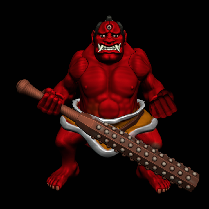 3D Printable Oni Ogre Tribe by Sudo