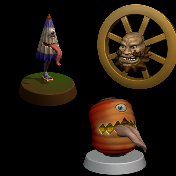 3D Printable Oni Ogre Tribe by Angel