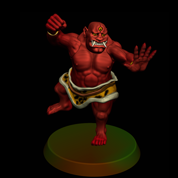 3D Printable Oni Ogre Tribe by Sudo