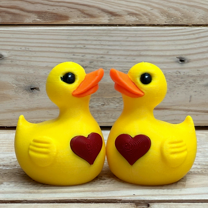 3D Printable Love Ducks by ENIQUE3D