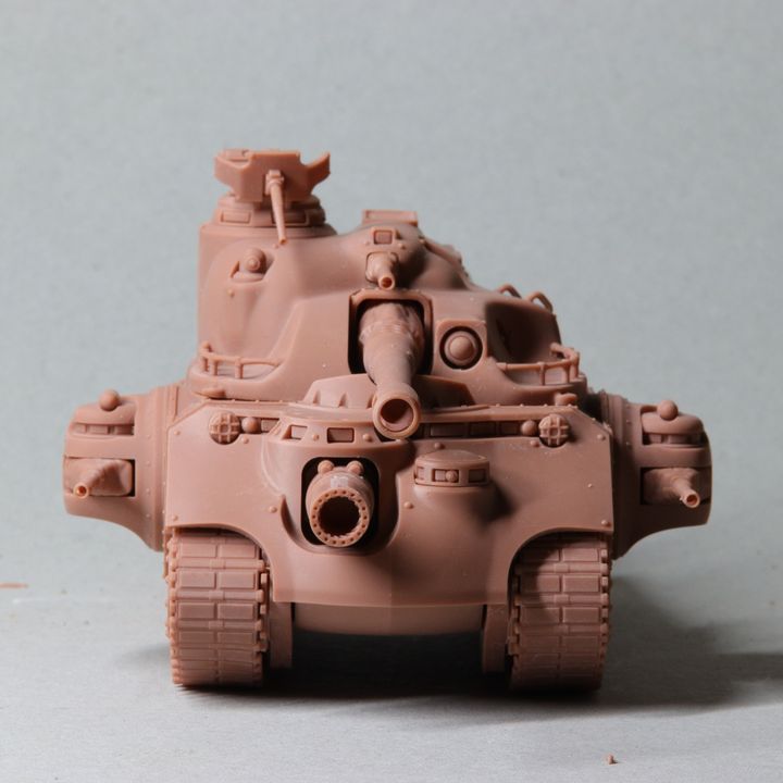 3D Printable Auxilia - Bastion Class Heavy Tank by DivergingRealm