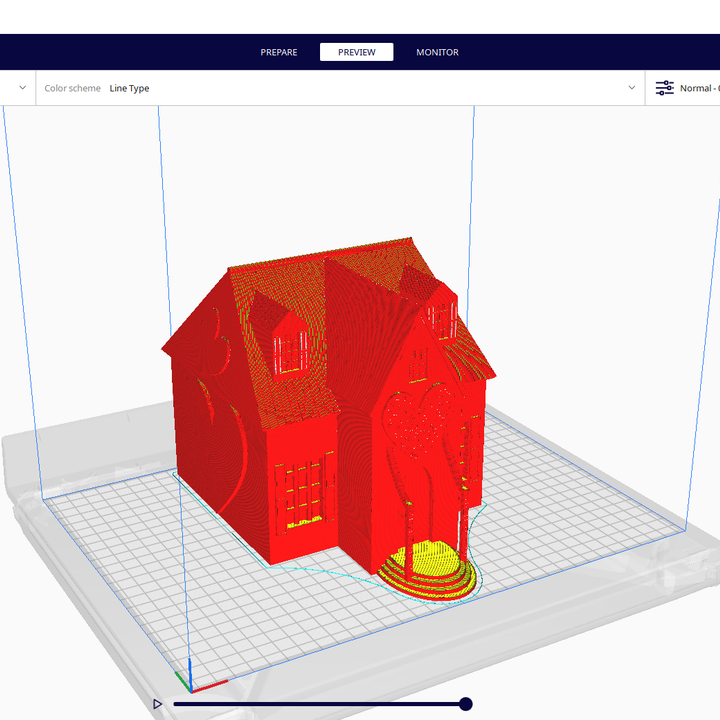 3D Printable Valentines Day House by Mitch