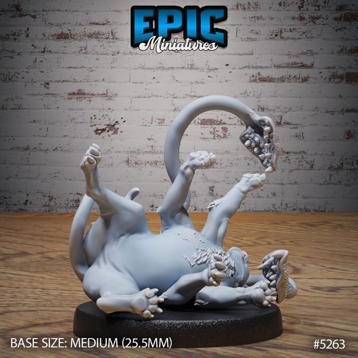 3D Printable Baby Phase Panther Set / Classic Forest Monster / Feline ...