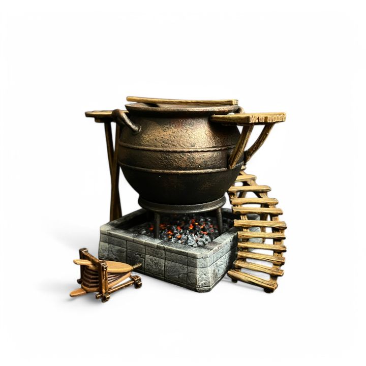 3D Printable Great Cauldron by Tiny Furniture