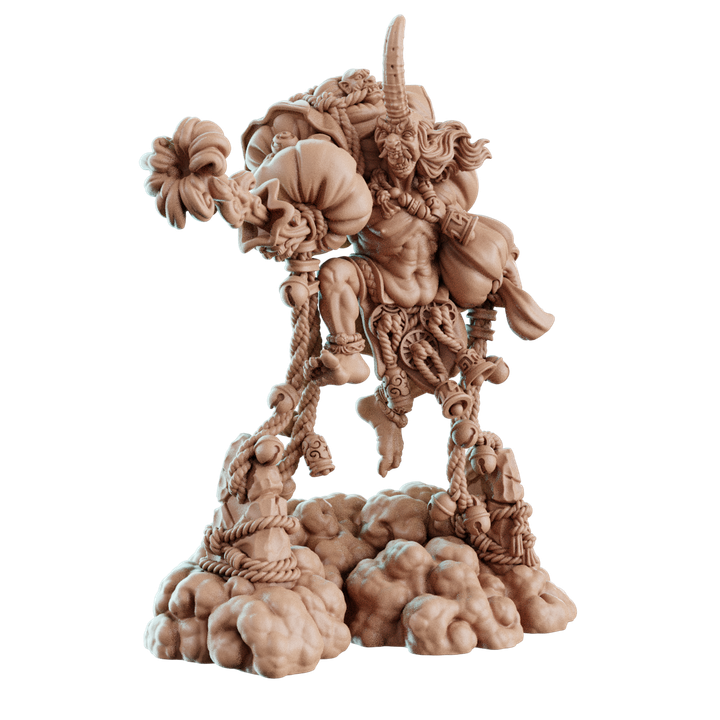 3D Printable Fujin God of the Wind by Bemazz