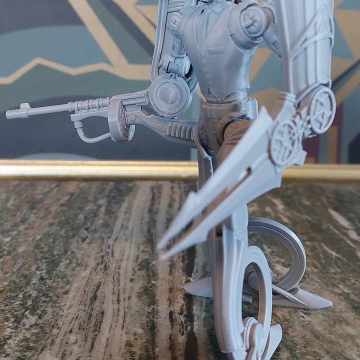 3D Printable Mafia Robot by SteamHunks