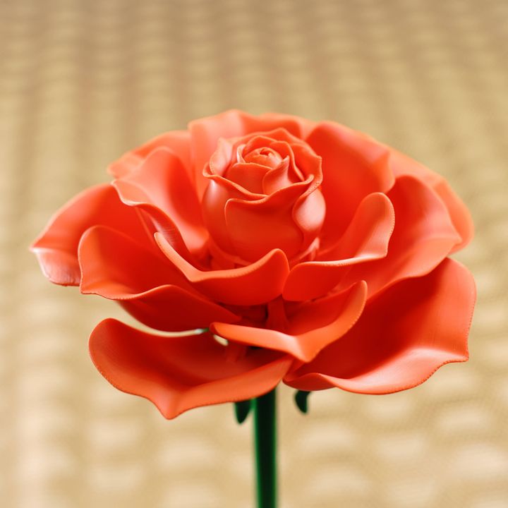 3D Printable 3D Printable Blooming Roses by UncleRay3Dprint