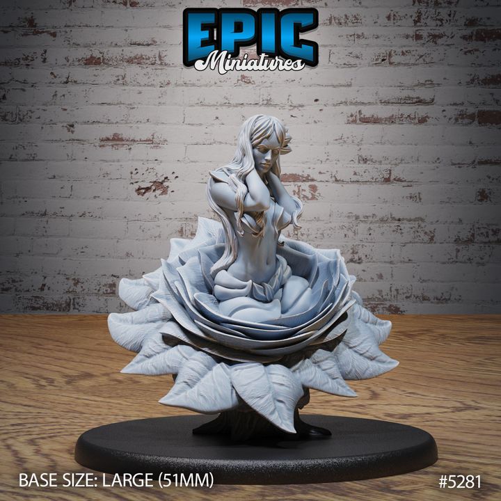 3D Printable Forest Alraune / Magic Flower Beast / Plant Creature ...