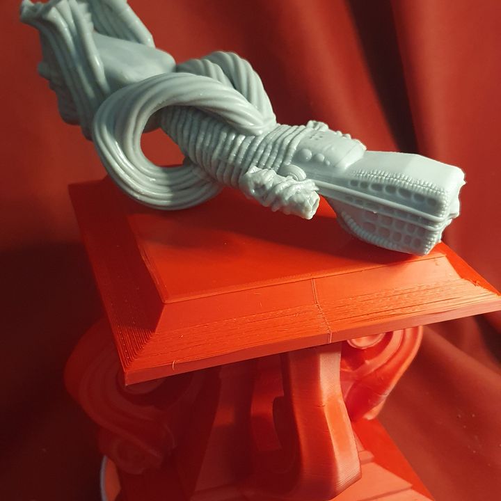 3D Printable Starship fusion Albator vs Hr Giger by david martin