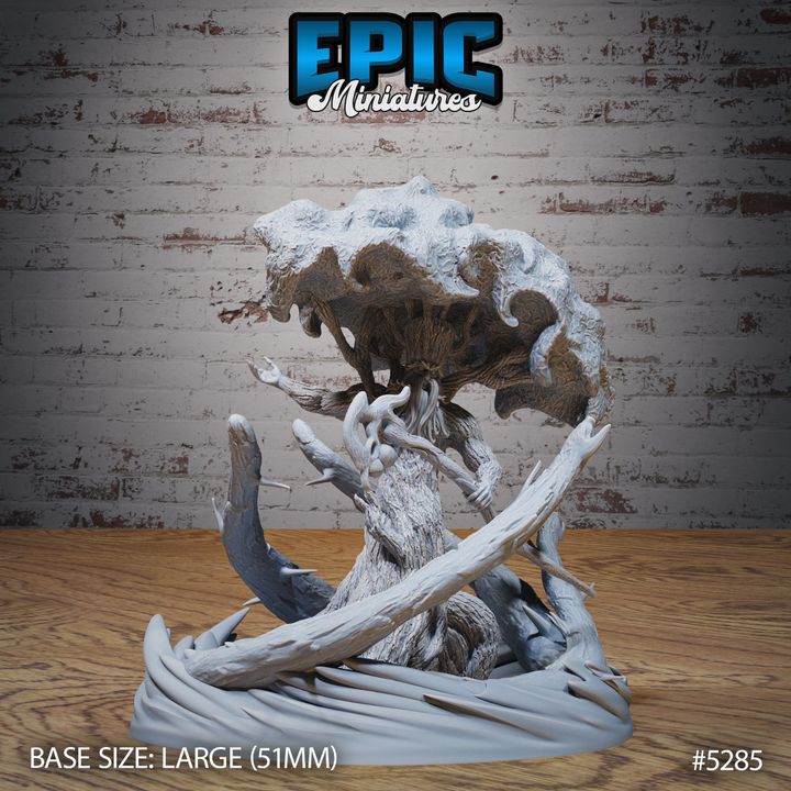 3D Printable Tree Dryad Guru Magic / Plant Tribe / Treant Beast ...