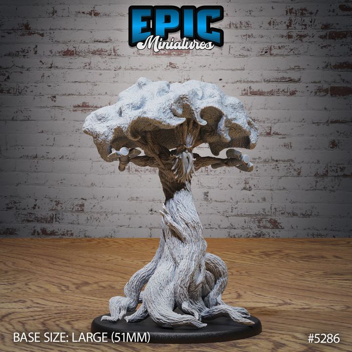 3D Printable Tree Dryad Guru Axe / Plant Tribe / Treant Beast / Forest ...