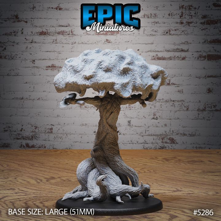 3D Printable Tree Dryad Guru Axe / Plant Tribe / Treant Beast / Forest ...