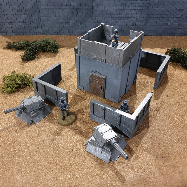 3D Printable Checkpoint 56 - Free File by Culverin Models